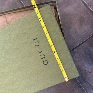 Gucci | Accessories | Large Gucci Shoebox | Poshmark